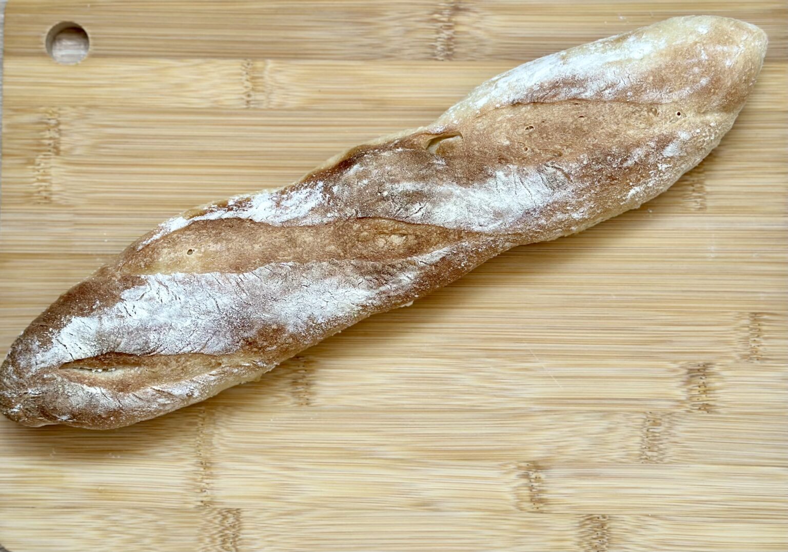 Barras de pan sin amasar paso a paso - Baguette (VIDEO) - Recetas by ...