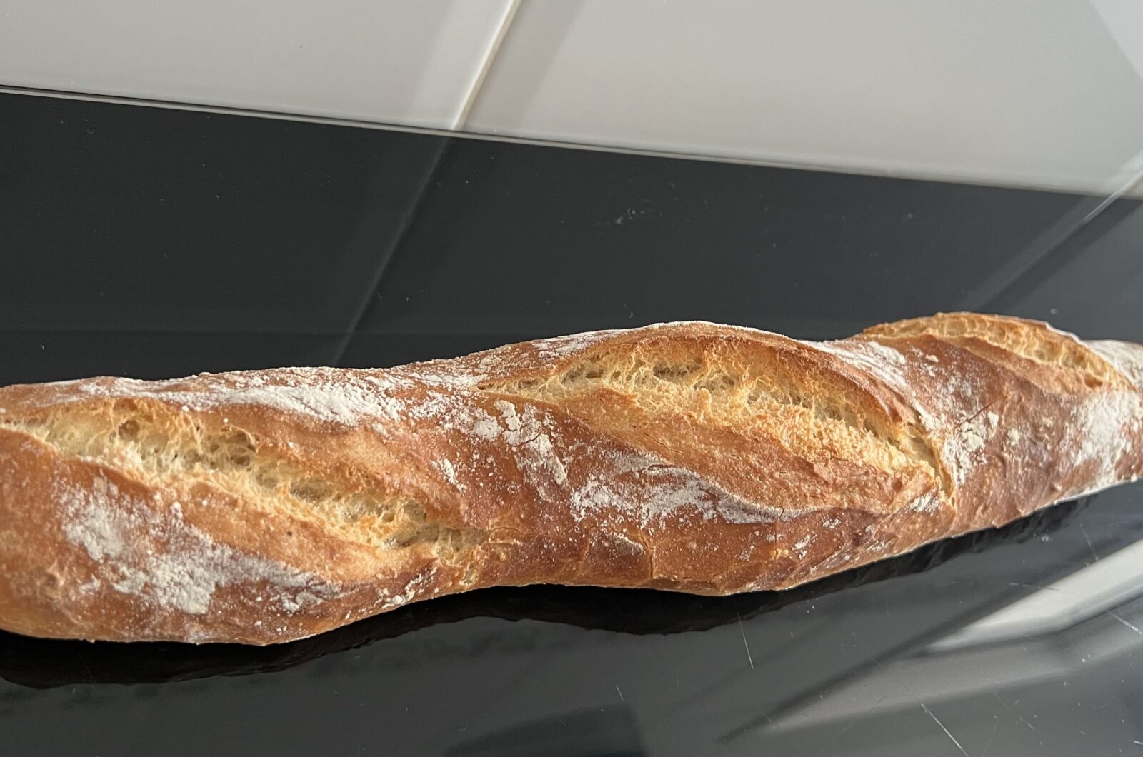 Barras de pan sin amasar paso a paso - Baguette (VIDEO) - Recetas by ...